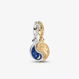 Pandora® 'Celestial' Women's Sterling Silver Charm - Silver/Gold ...